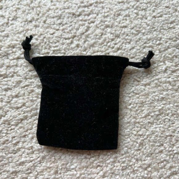 Party Supplies | Mini Black Velour Jewellery Drawstring Pouch Mini ...